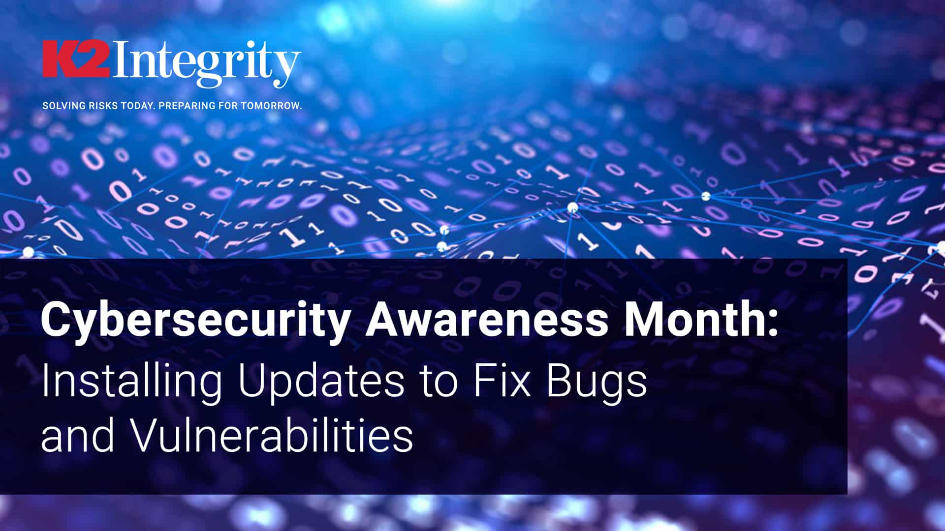 Cybersecurity Awareness Month: Installing Updates To Fix Bugs And ...