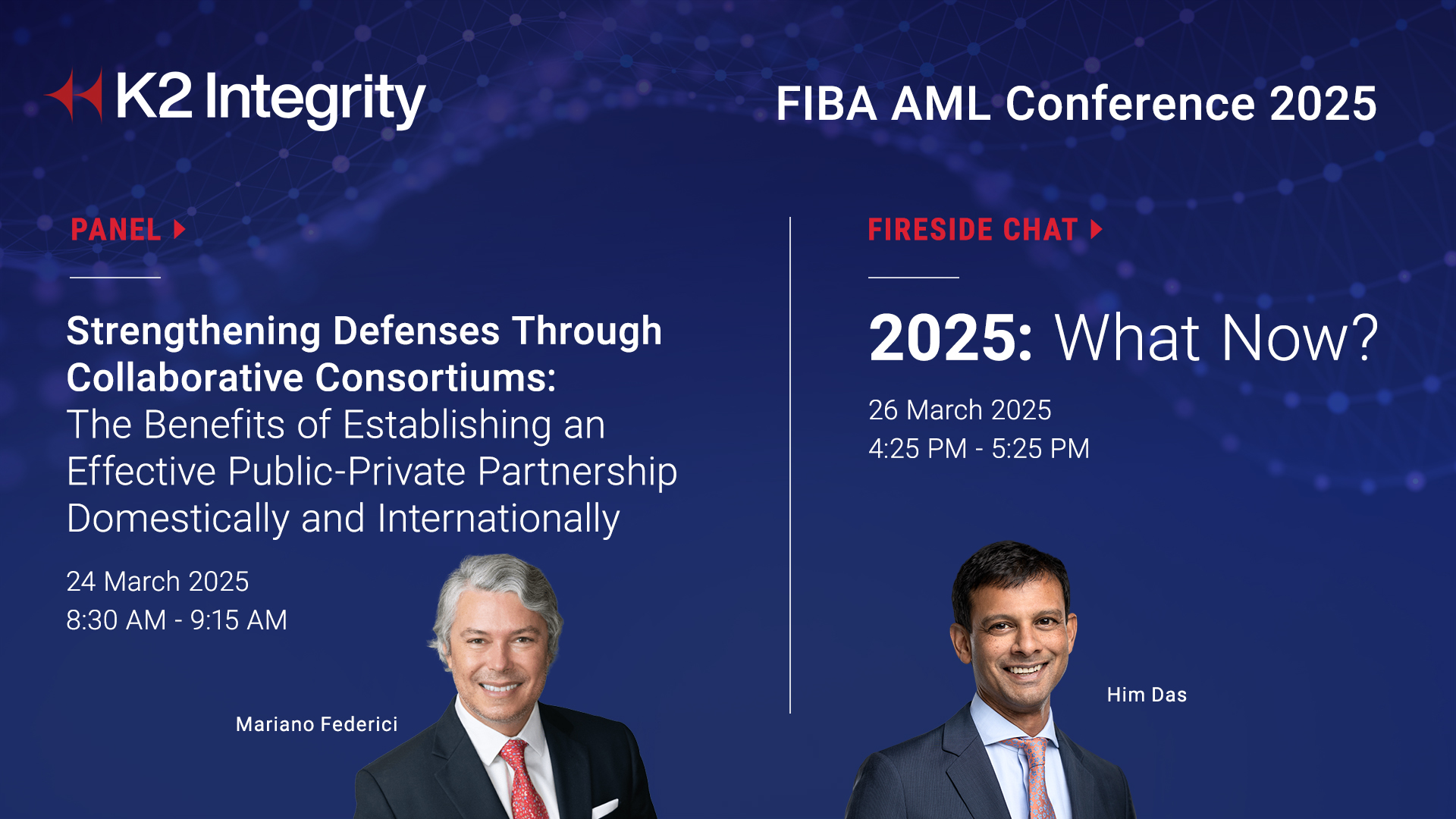 Mariano Federici And Him Das To Speak At 2025 FIBA AML Conference - K2 ...
