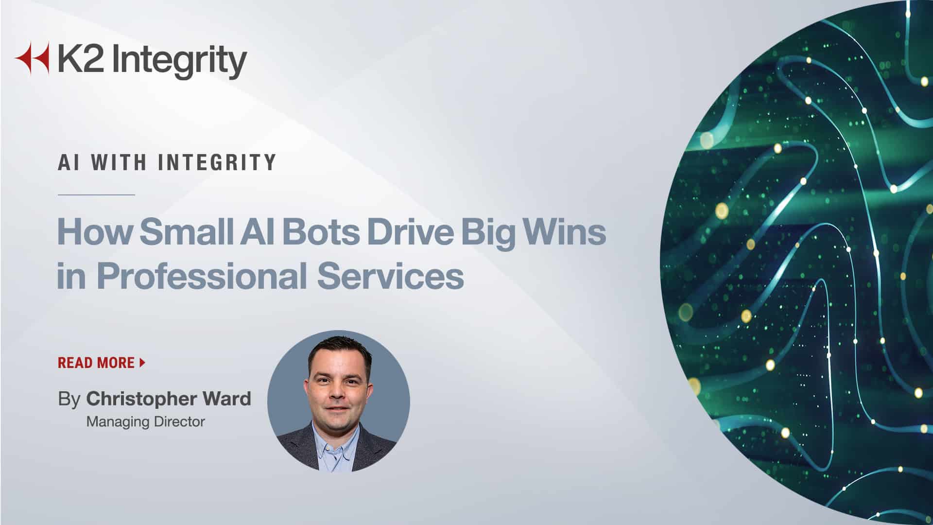 AI With Integrity: How Small AI Bots Drive Big Wins In Professional ...